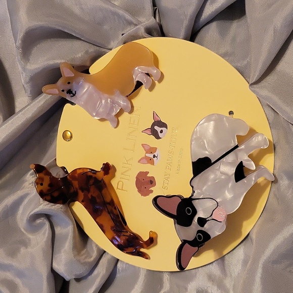 Pink Linen | Hair | Corgi Boston Terrier Dachshund New | Poshmark